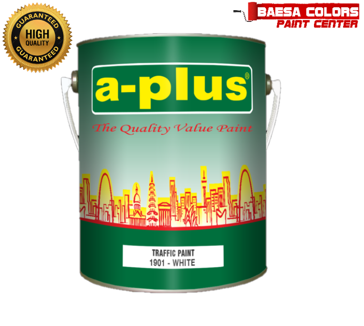 A-Plus® Alkyd & Reflectorized Traffic Paint – BAESA COLORS PAINT CENTER