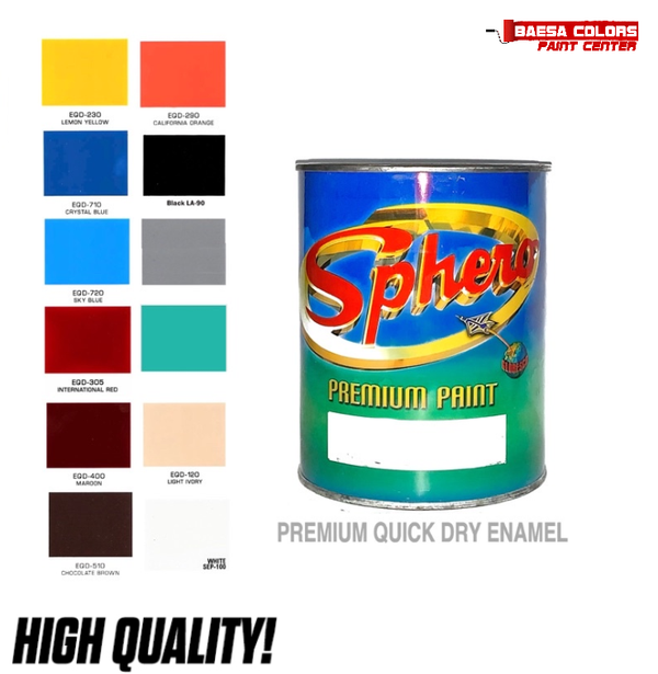 SPHERO Premium Quick Drying Enamel – BAESA COLORS PAINT CENTER