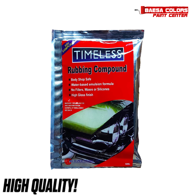 Timeless Water-Based Rubbing Compound – BAESA COLORS PAINT CENTER