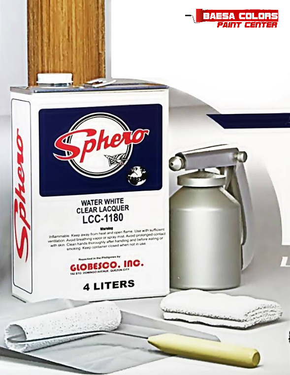SPHERO Water White Clear Gloss Lacquer – BAESA COLORS PAINT CENTER