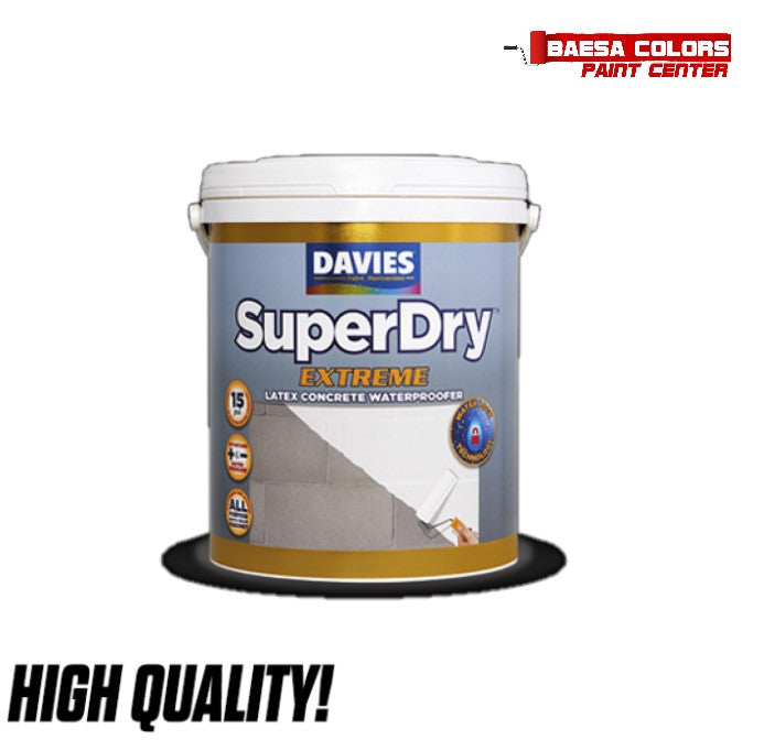 Davies SuperDry Negative Side Concrete Waterproofing – BAESA COLORS ...
