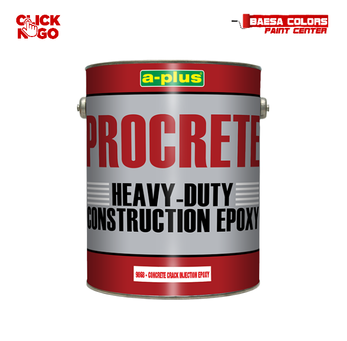 A-Plus Procrete® Concrete Crack Injection Epoxy – BAESA COLORS PAINT CENTER