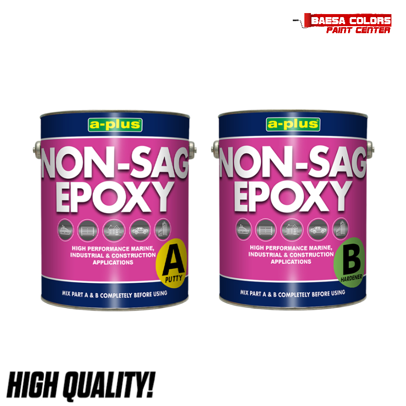 A-Plus® Non-Sag Epoxy Adhesive & Putty – BAESA COLORS PAINT CENTER