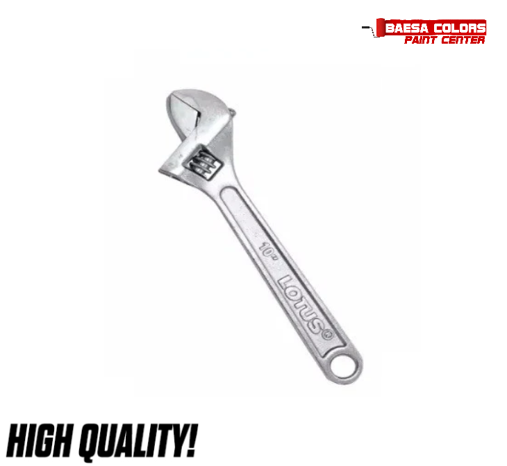 ADJUSTABLE WRENCH 8" | 10" – BAESA COLORS PAINT CENTER