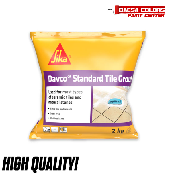 Sika Davco Standard Tile Grout – BAESA COLORS PAINT CENTER