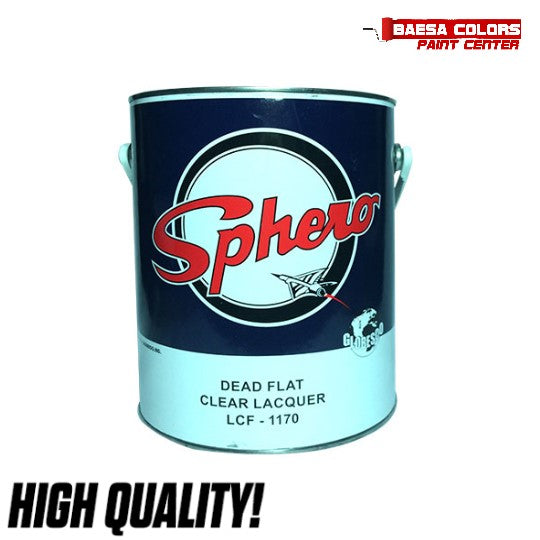 SPHERO Lacquer Dead Flat – BAESA COLORS PAINT CENTER