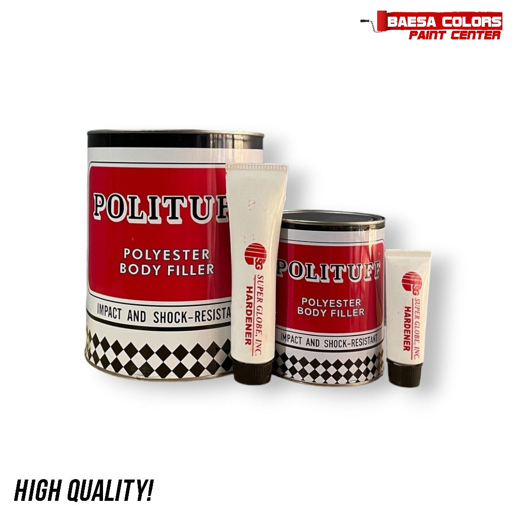 Polituff Polyester Bodyfiller – BAESA COLORS PAINT CENTER