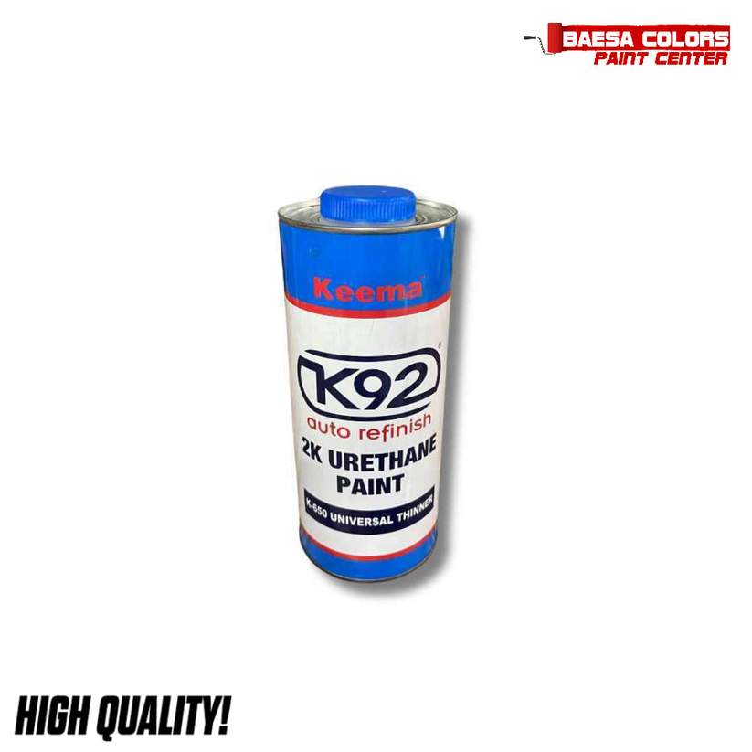 K92 K-650 URETHANE THINNER – BAESA COLORS PAINT CENTER