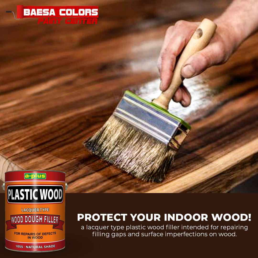 A-Plus® Fast-Drying Plastic Wood Filler – BAESA COLORS PAINT CENTER