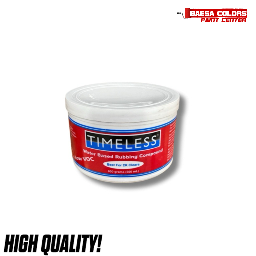 Timeless Water-Based Rubbing Compound – BAESA COLORS PAINT CENTER