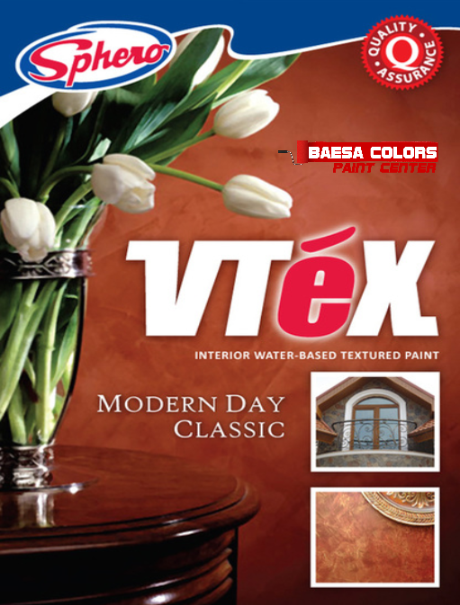 SPHERO V-TEX Textured Paint (Water-Based) – BAESA COLORS PAINT CENTER