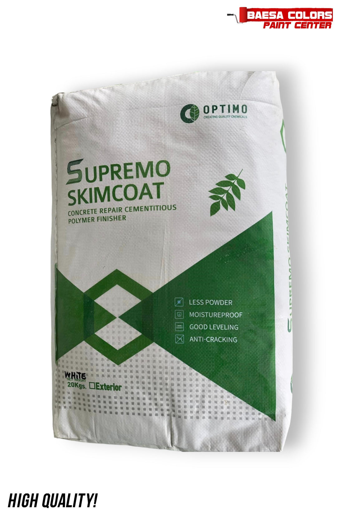 Optimo Supremo Superfine White Skimcoat – BAESA COLORS PAINT CENTER