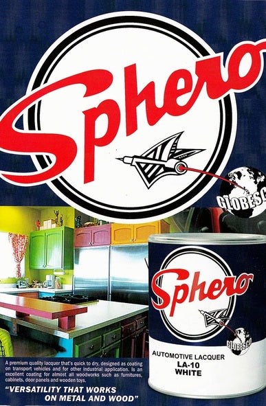 SPHERO Automotive Lacquer – BAESA COLORS PAINT CENTER