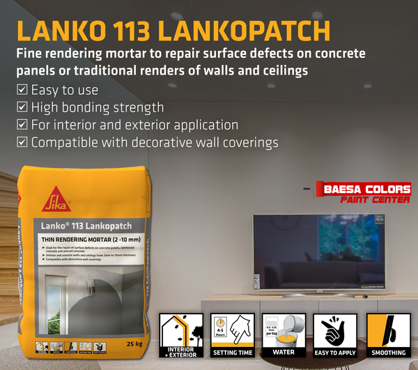 Lanko 113 Lanko Patch – BAESA COLORS PAINT CENTER