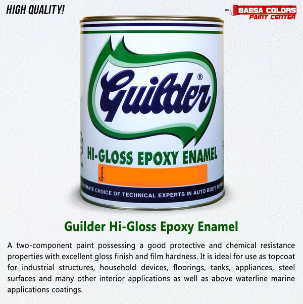 Guilder Hi-Gloss Epoxy Enamel – BAESA COLORS PAINT CENTER