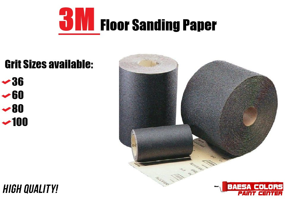 3M Floor Sanding Paper – BAESA COLORS PAINT CENTER