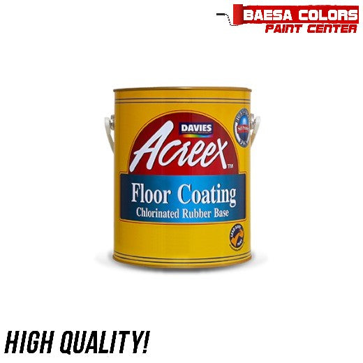 DAVIES® Acreex™ Rubberized Floor Coating – BAESA COLORS PAINT CENTER