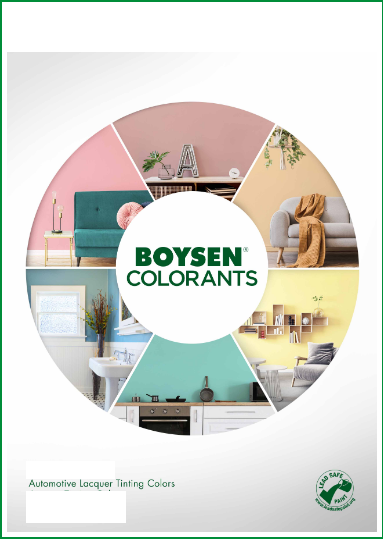 BOYSEN® Automotive Lacquer Tinting Colors – BAESA COLORS PAINT CENTER