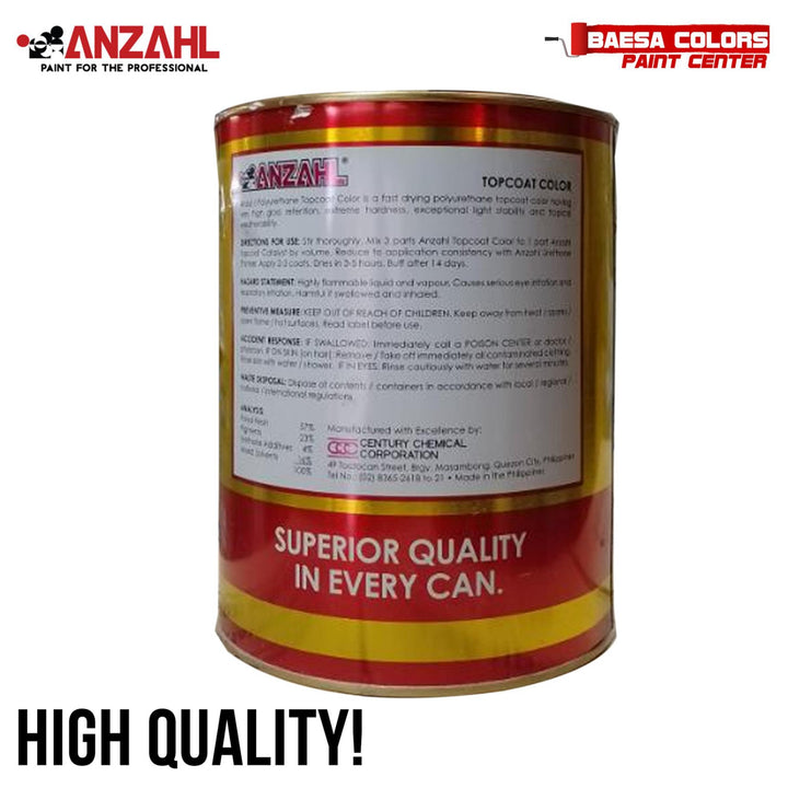 ANZAHL POLYURETHANE PAINT – BAESA COLORS PAINT CENTER