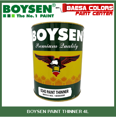 BOYSEN® Paint Thinner B-0340 – BAESA COLORS PAINT CENTER