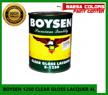 BOYSEN® Nitrocellulose Lacquer-Based Coatings – BAESA COLORS PAINT CENTER