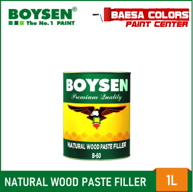 BOYSEN® Natural Wood Paste Filler B-60 – BAESA COLORS PAINT CENTER