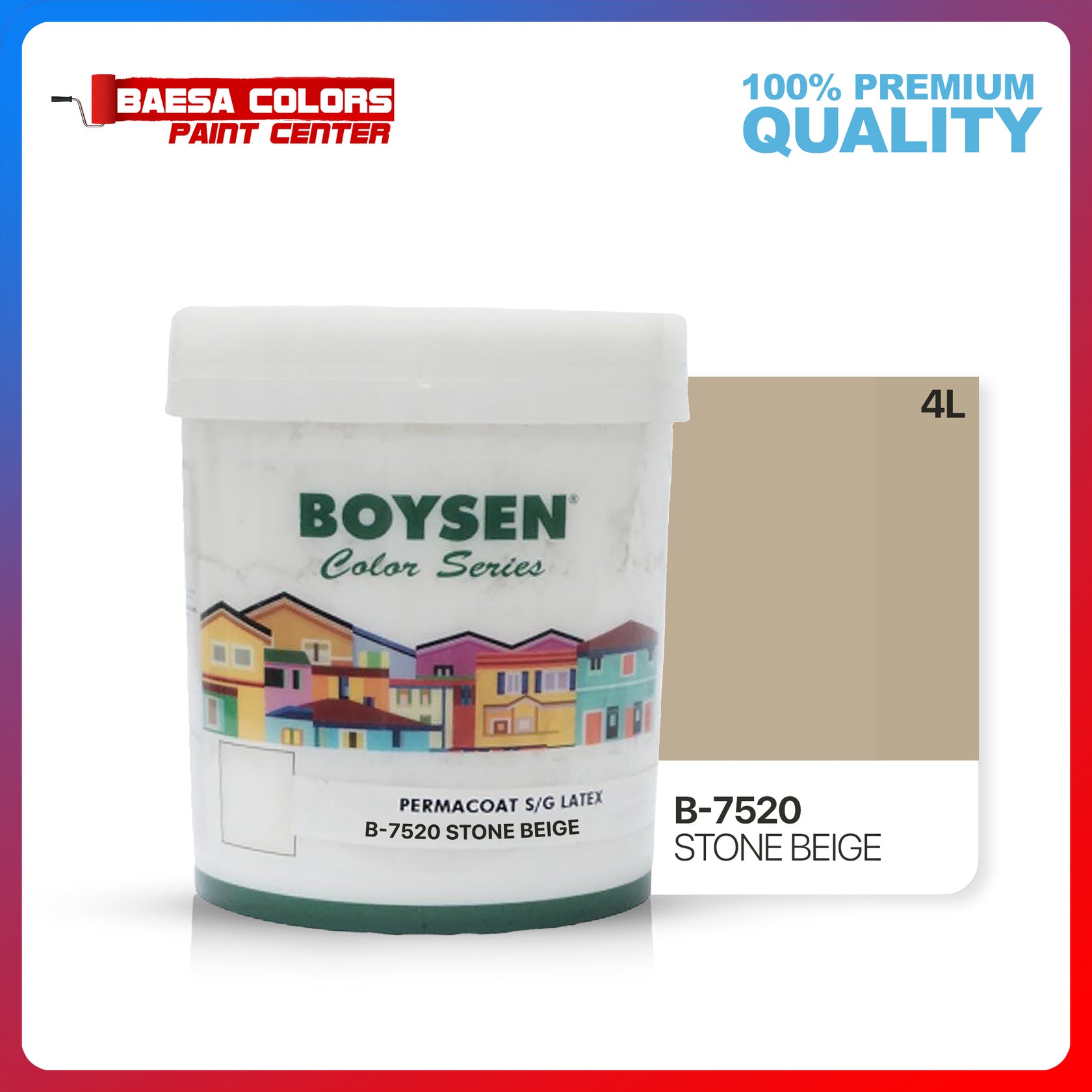BOYSEN® Permacoat™ Series Semi-Gloss Latex 4-Liters – BAESA COLORS ...