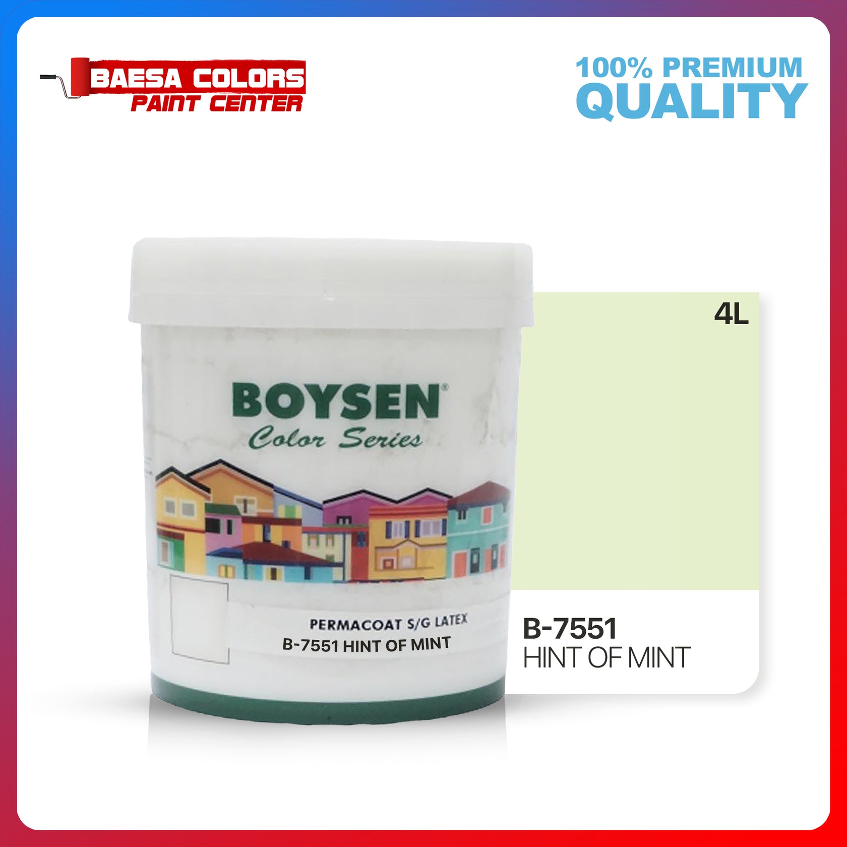 BOYSEN® Permacoat™ Series Semi-Gloss Latex 4-Liters – BAESA COLORS ...