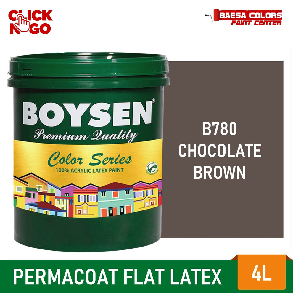 BOYSEN® Permacoat™ Series Flat Latex 16L – BAESA COLORS PAINT CENTER