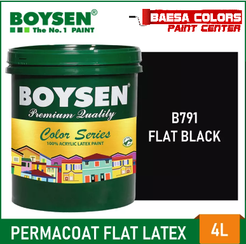 BOYSEN® Permacoat™ Flat Latex B-701 | B-791 – BAESA COLORS PAINT CENTER