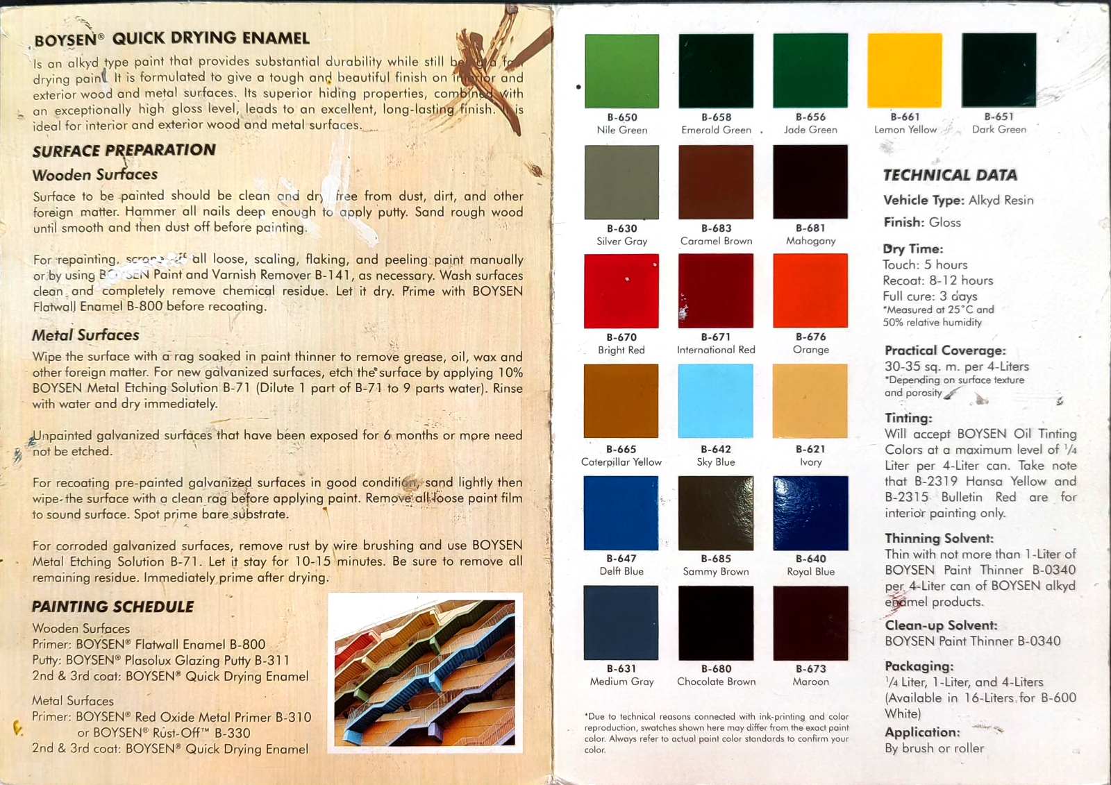 BOYSEN® Quick Drying Enamel – BAESA COLORS PAINT CENTER