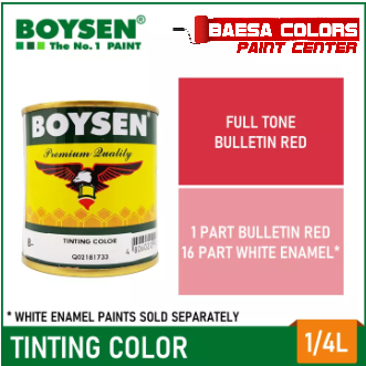 BOYSEN® Oil Tinting Colors – BAESA COLORS PAINT CENTER