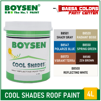 BOYSEN® Cool Shades™ – BAESA COLORS PAINT CENTER
