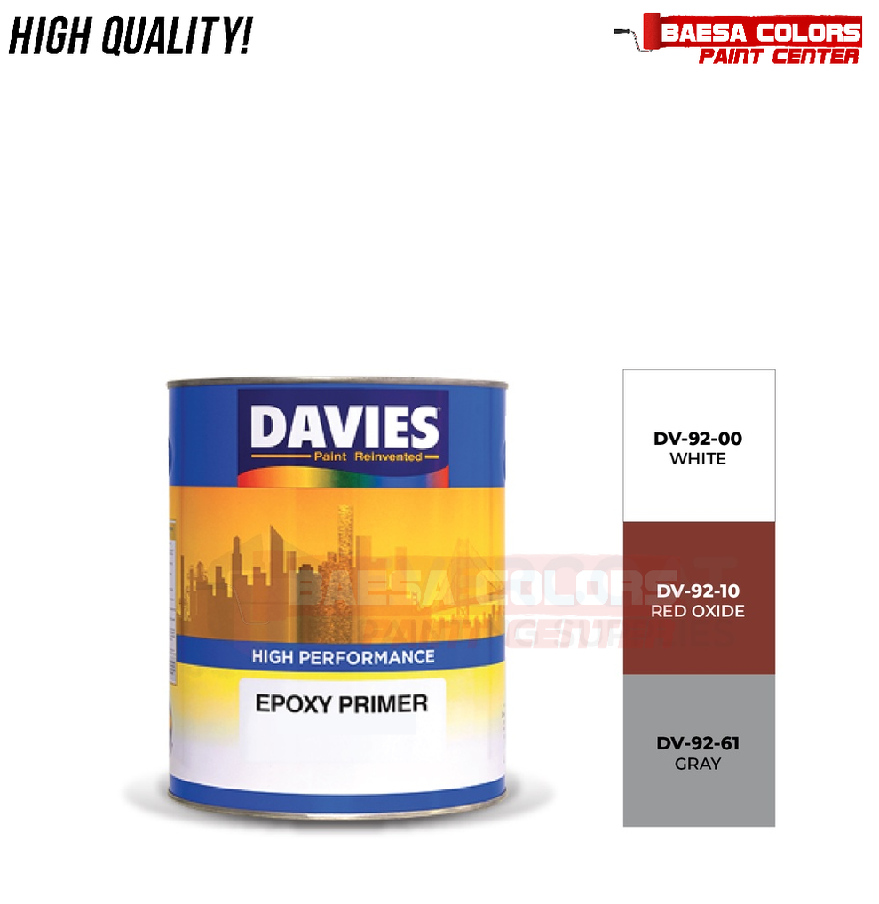 DAVIES® Epoxy Primer – BAESA COLORS PAINT CENTER