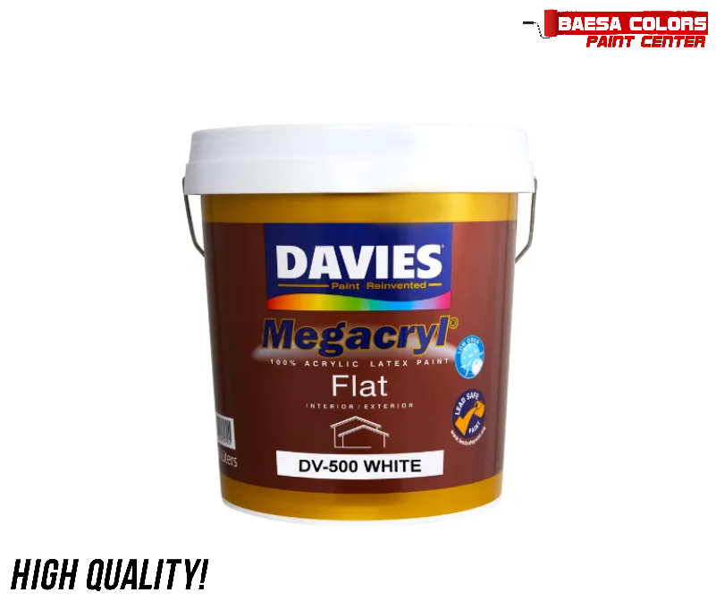 DAVIES® MEGACRYL® LATEX WHITE – BAESA COLORS PAINT CENTER