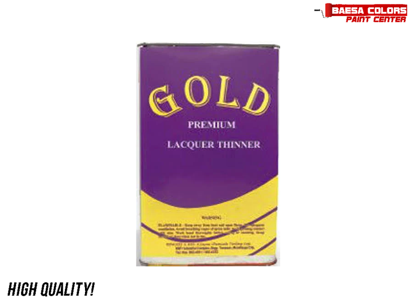 Gold Lacquer Thinner – BAESA COLORS PAINT CENTER
