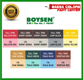 BOYSEN® Premium Acrylic Water-Based Paints – BAESA COLORS PAINT CENTER