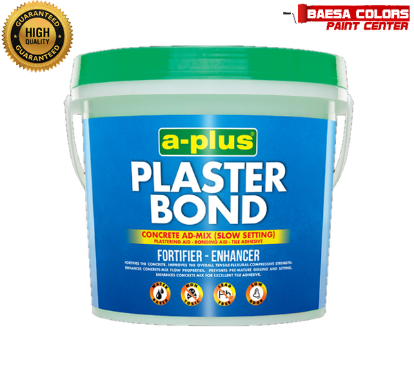 A-Plus® Plasterbond Cement Admixtures – BAESA COLORS PAINT CENTER