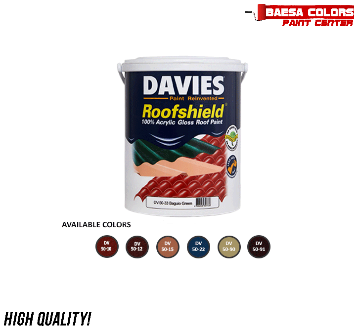 DAVIES® Roofshield® – BAESA COLORS PAINT CENTER