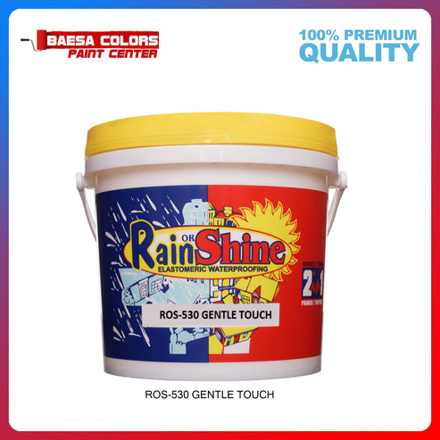 Rain or Shine 530 Gentle Touch Elastomeric Paint – BAESA COLORS PAINT ...