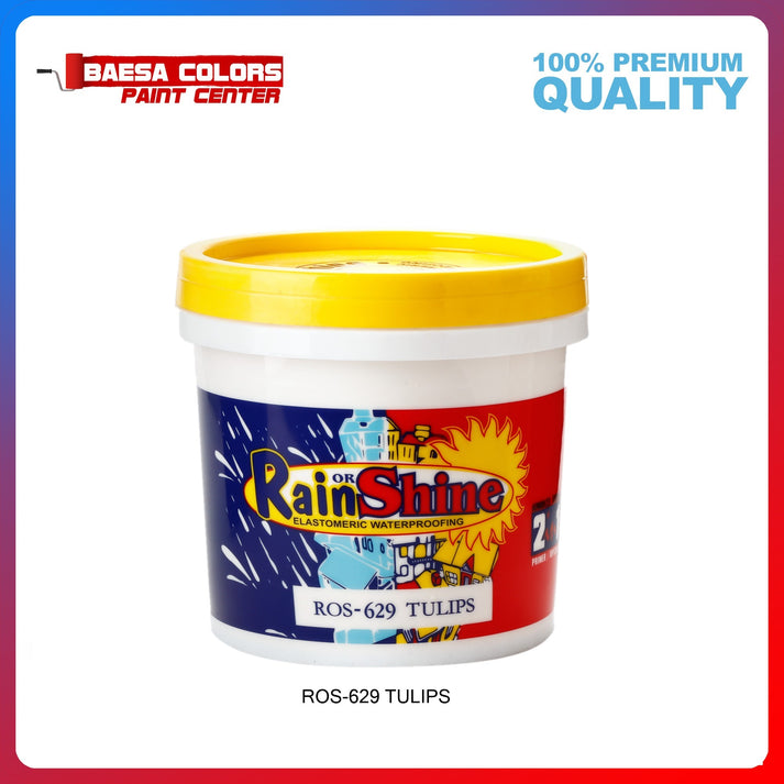 Rain or Shine 629 Tulips Elastomeric Paint – BAESA COLORS PAINT CENTER