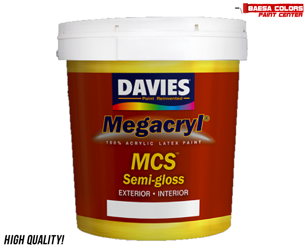DAVIES® MEGACRYL® LATEX WHITE – BAESA COLORS PAINT CENTER