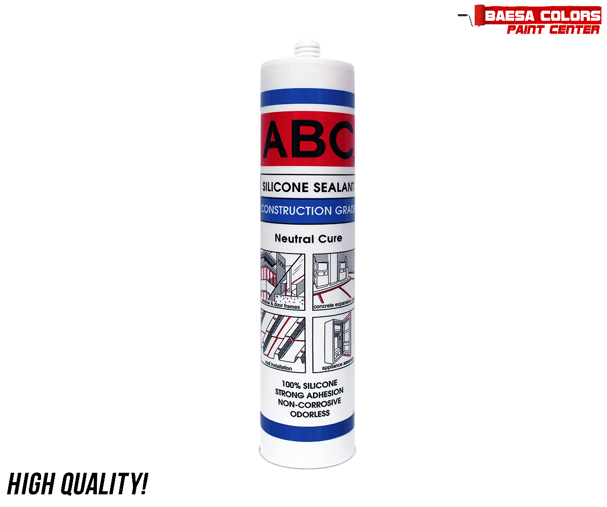 ABC Silicone Sealant Construction Grade – BAESA COLORS PAINT CENTER