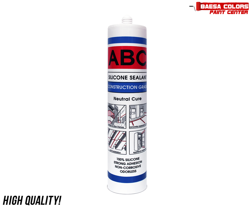 ABC Silicone Sealant Construction Grade – BAESA COLORS PAINT CENTER