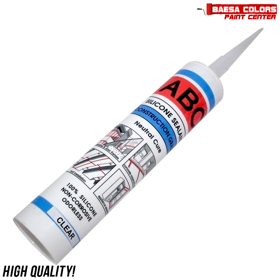 ABC Silicone Sealant Construction Grade – BAESA COLORS PAINT CENTER