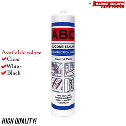 ABC Silicone Sealant Construction Grade – BAESA COLORS PAINT CENTER