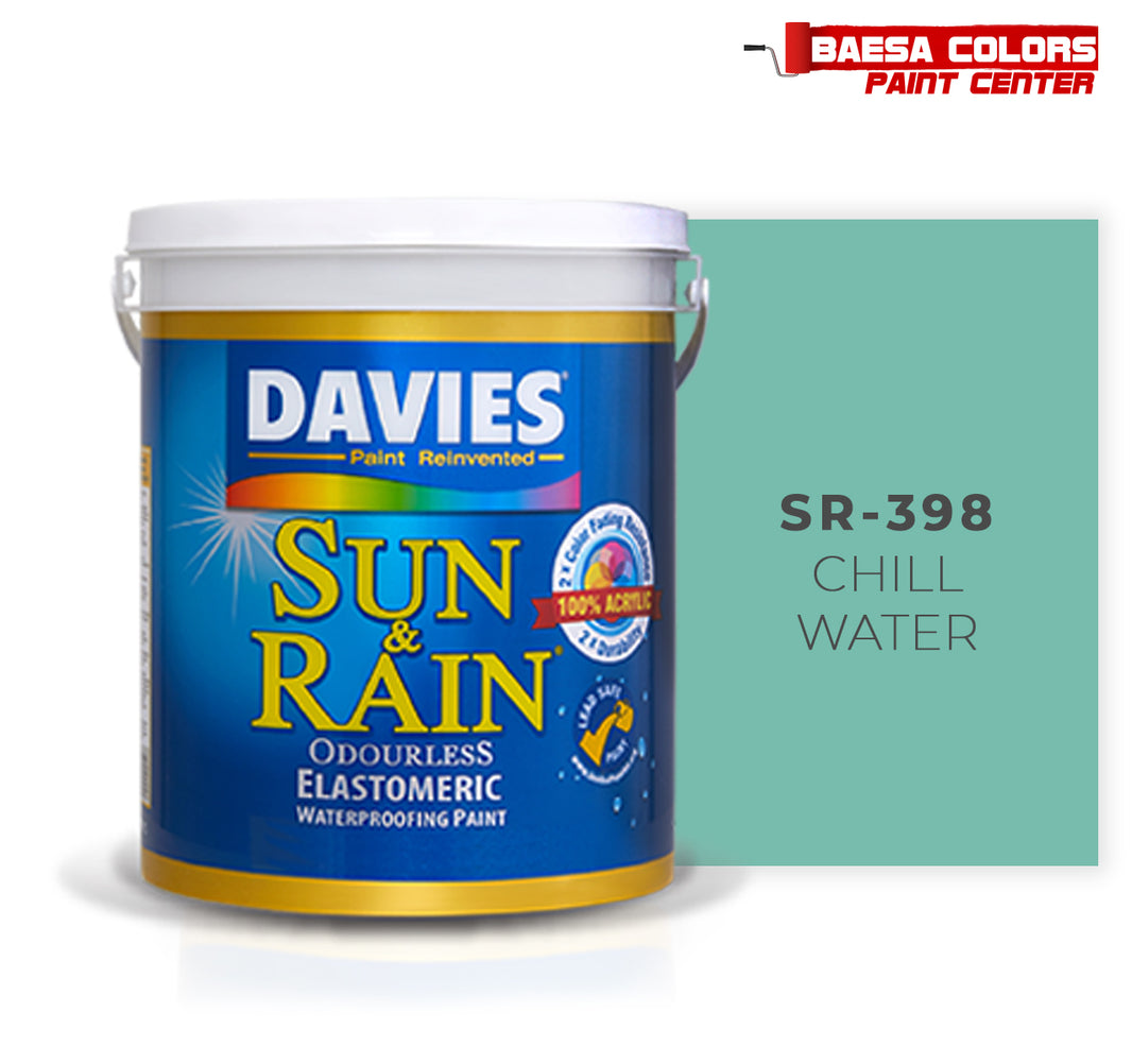 DAVIES® SUN & RAIN® ELASTOMERIC PAINT – BAESA COLORS PAINT CENTER