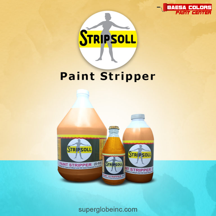 Stripsoll Paint Stripper Remover – BAESA COLORS PAINT CENTER