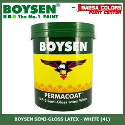 BOYSEN® Permacoat™ Semi-Gloss Latex B-715 – BAESA COLORS PAINT CENTER