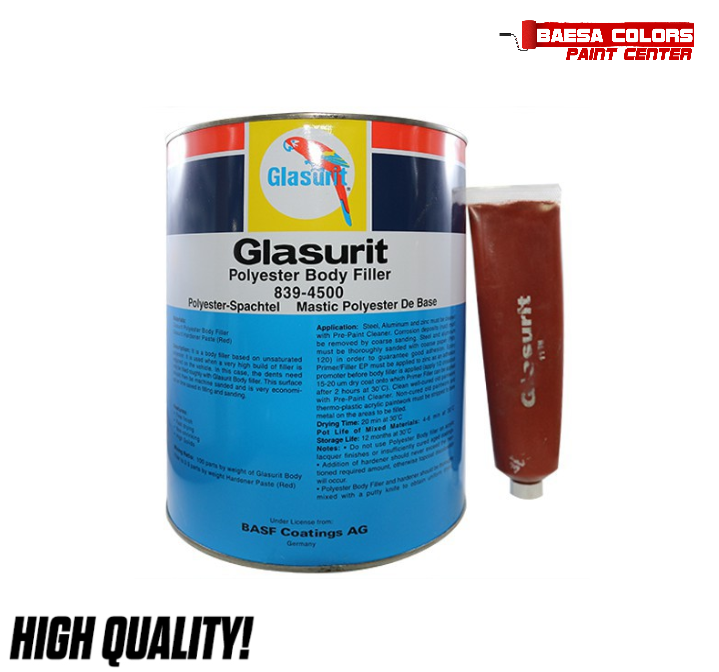 Glasurit Polyester Body Filler – BAESA COLORS PAINT CENTER